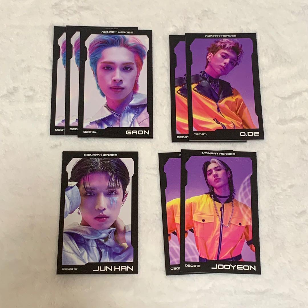 [Instock] Xdinary Heroes Hello World Album Photocard pc folding ...