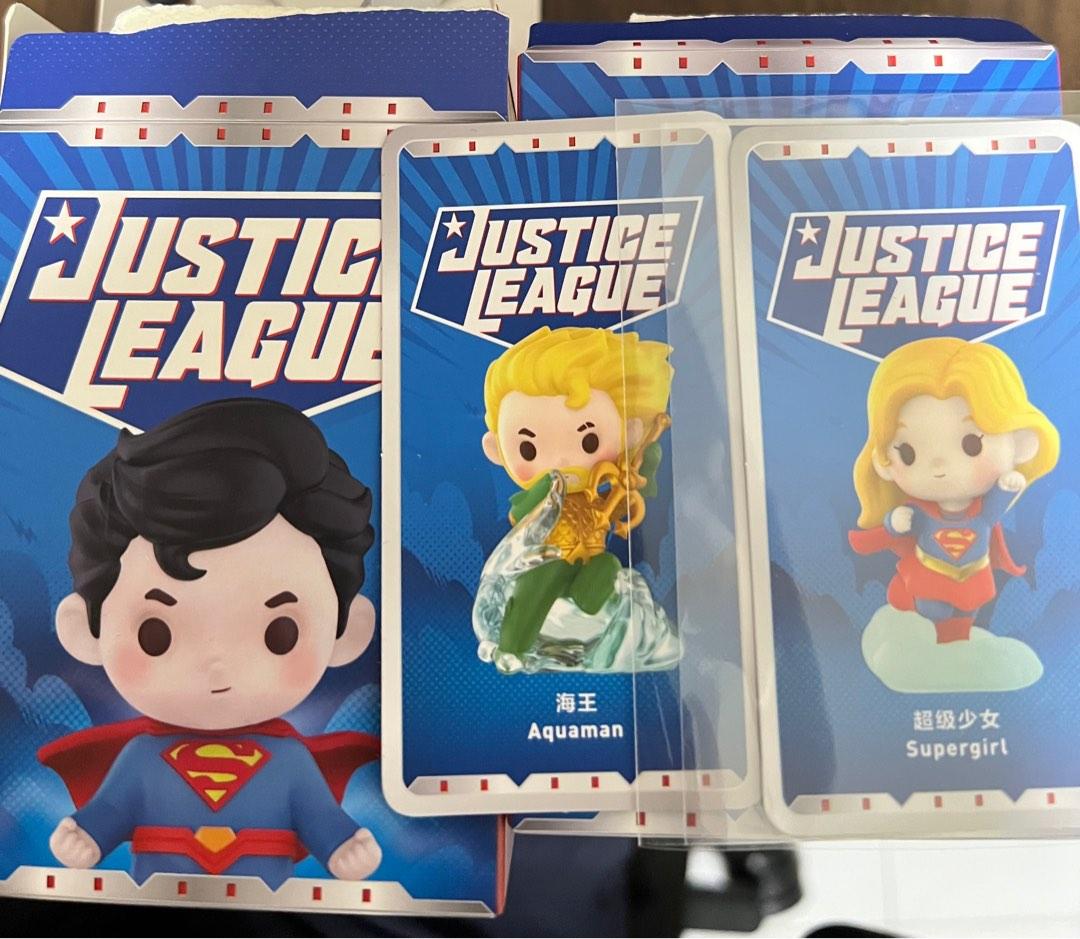 Justice league dc Popmart Aquaman & super girl, Hobbies & Toys, Toys ...