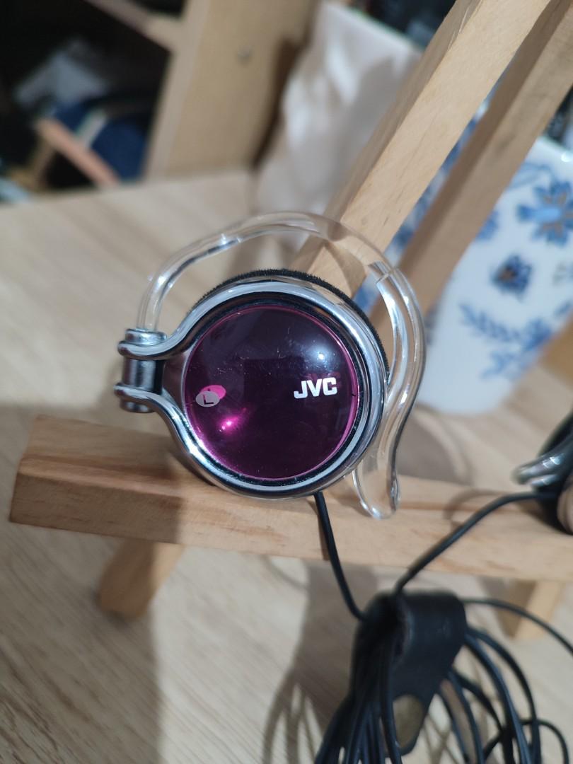 JVC Bandless Ear-Clip headphones Pink, Audio, Headphones & Headsets on ...