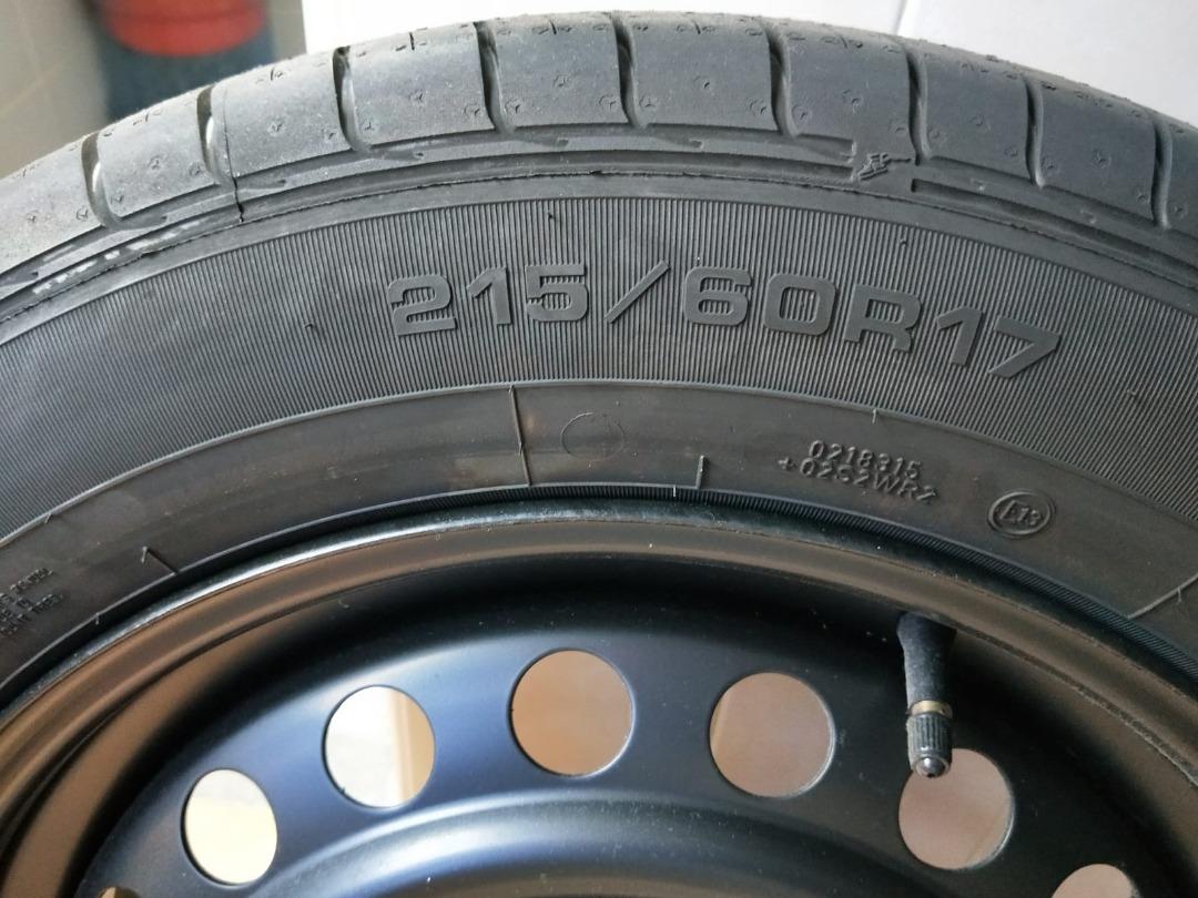 KIA SELTOS Stock Rim Tire 215/60/R17 , Car Accessories, Tyres & Rims on ...