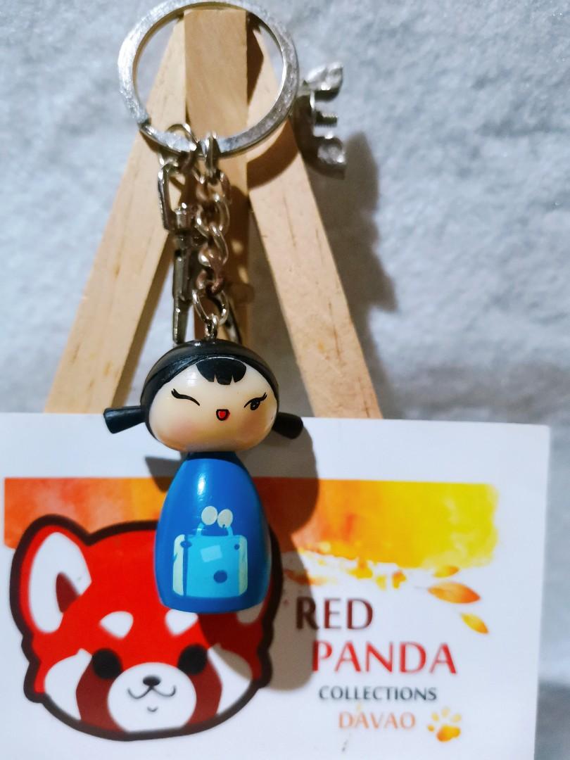 KOKESHI DOLL Keychain Set, Hobbies & Toys, Memorabilia & Collectibles ...