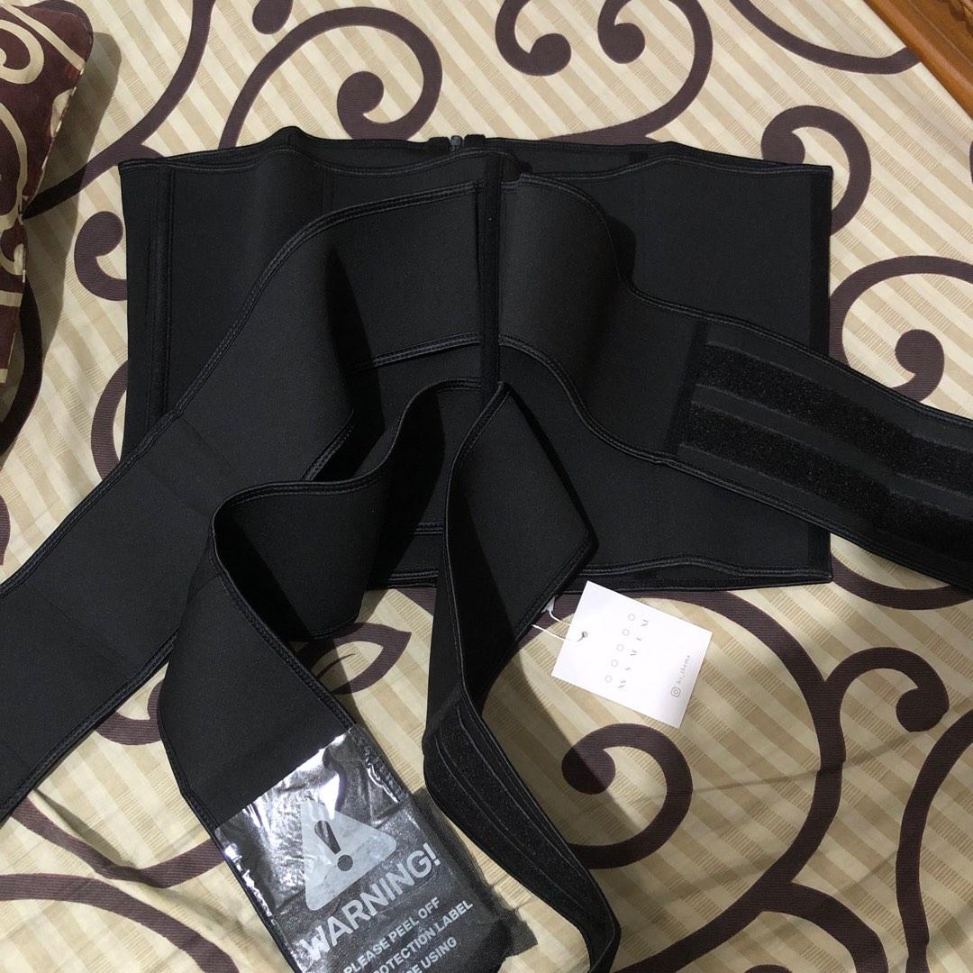 Korset, Stagen merk THEMA warna hitam Waist Shaper, Fesyen Wanita ...