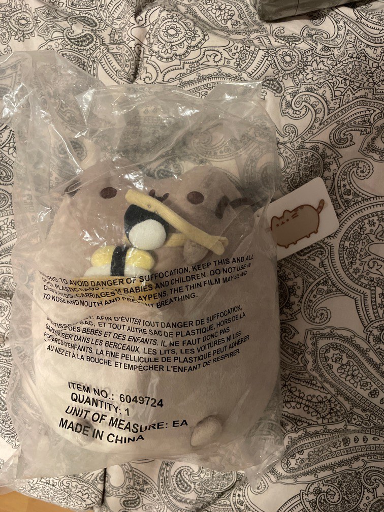 Large Pusheen Sushi Plush, Hobbies & Toys, Toys & Games on Carousell