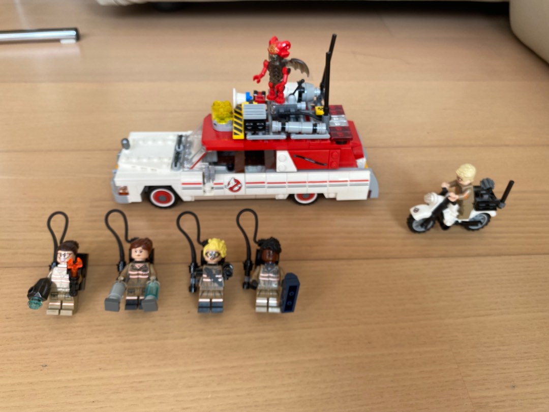 Lego 75828 ghostbusters ECTO-1 & 2, 興趣及遊戲, 玩具 & 遊戲類 - Carousell
