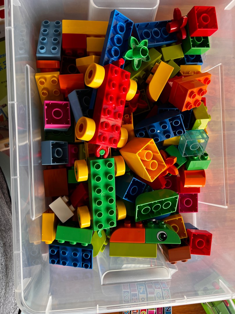Lego Duplo large blocks (60-70 pcs), Hobbies & Toys, Toys & Games on ...