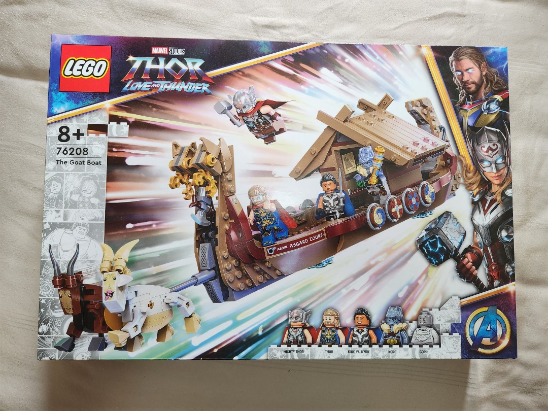 Lego Marvel 76208 Thor Love & Thunder The Goat Boat, Hobbies & Toys ...