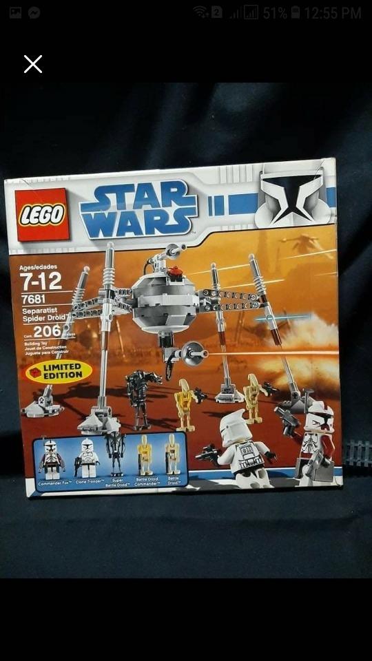 Lego starwars 7681 separatist spider droid limited edition, Hobbies ...