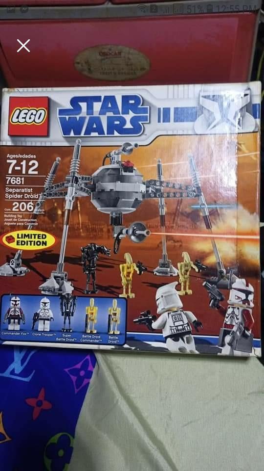 Lego starwars 7681 separatist spider droid limited edition, Hobbies ...