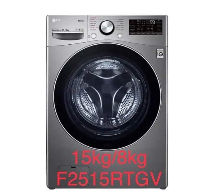 Lg front load washer and dryer washing machine al direct drive inverter ...