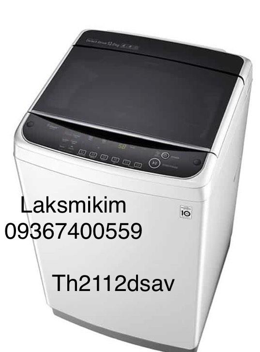 Lg top load washing machine fully authomatic direct drive inverter 12kg th2112dsav 13kg ...