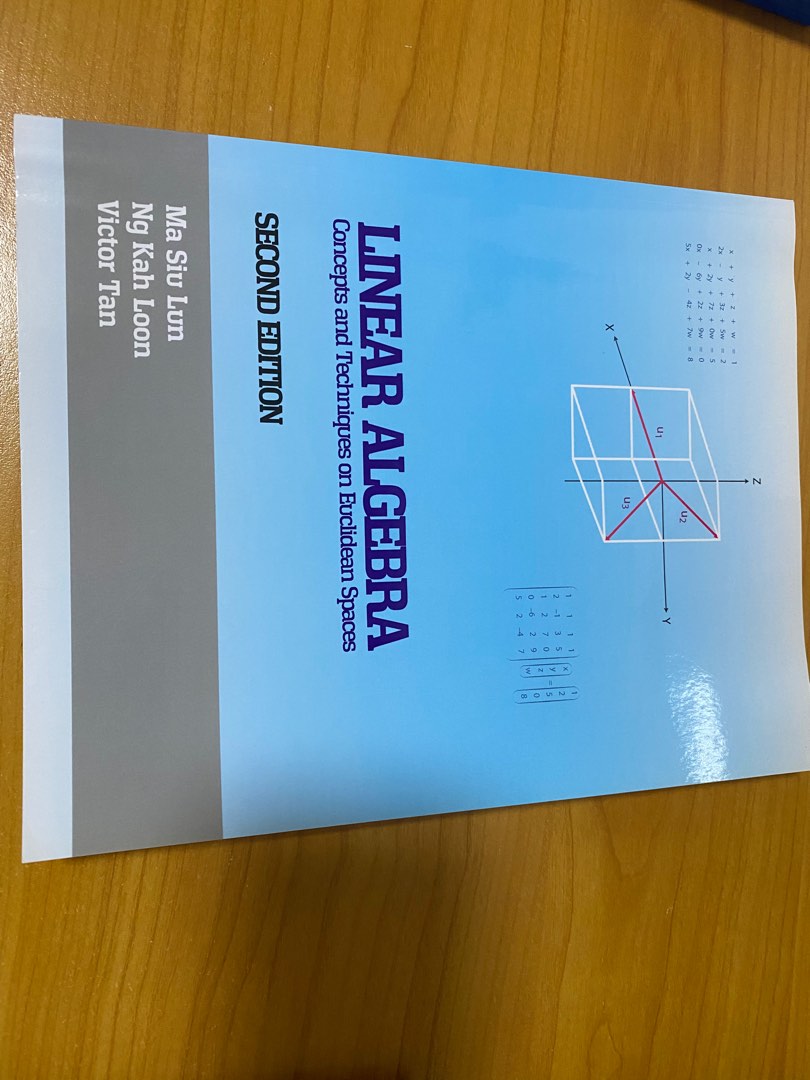 Linear Algebra Concepts And Techniques In Euclidean Space Hobbies