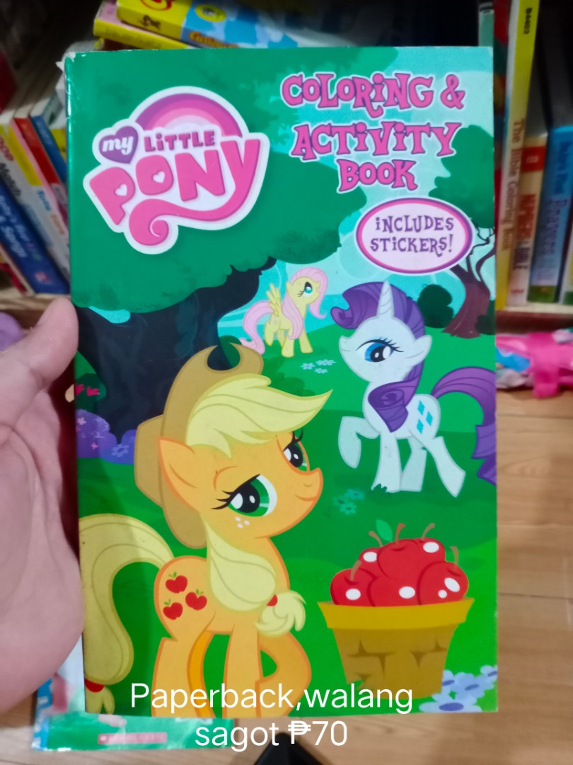 Little Pony Coloring & Activity Book, Hobbies & Toys, Books & Magazines ...