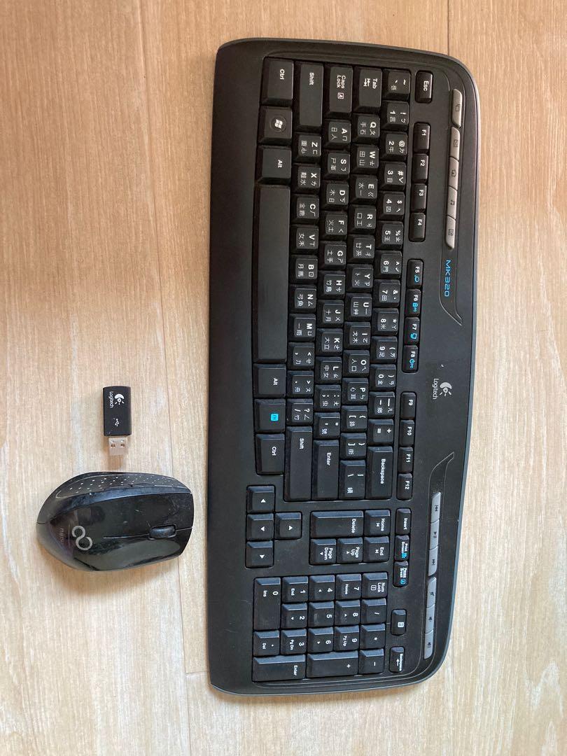 logitech mk320 keyboard, 電腦＆科技, 電腦周邊及配件, 電腦鍵盤及相關產品 on Carousell