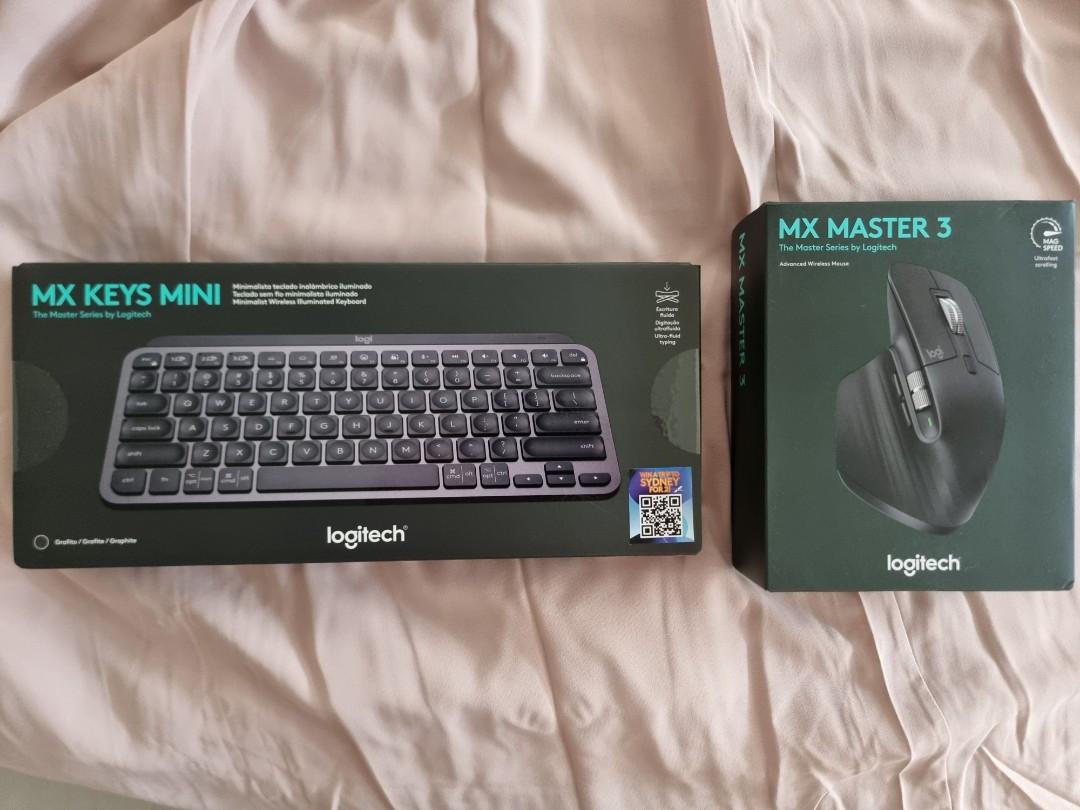 Logitech MX Mini Keyboard + MX Master 3 Mouse, Computers & Tech, Parts ...