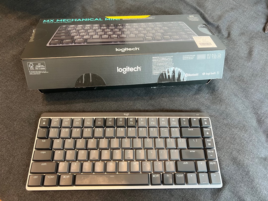 Logitech MX Mechanical Mini Tactile Computers Tech Parts Accessories Computer Keyboard On