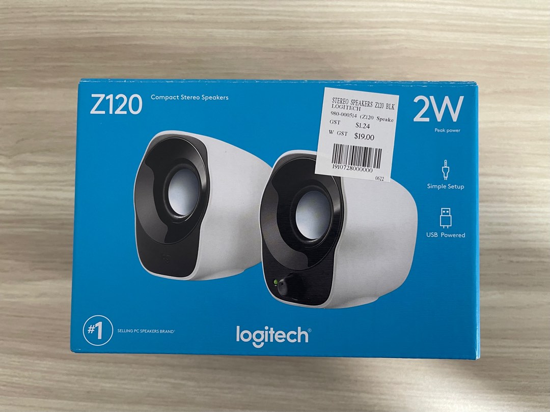 Logitech Z120 Compact Stereo Speakers, Audio, Soundbars, Speakers ...