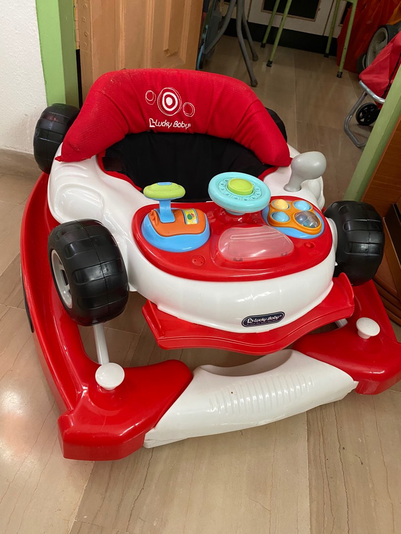 Lucky Baby 2-in-1 race car walker, Babies & Kids, Infant Playtime on ...