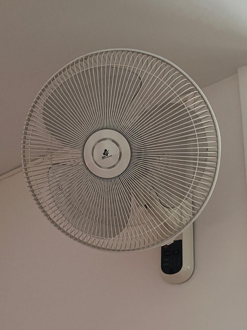 M40MS KDK Wall fan with remote , Furniture & Home Living, Lighting ...