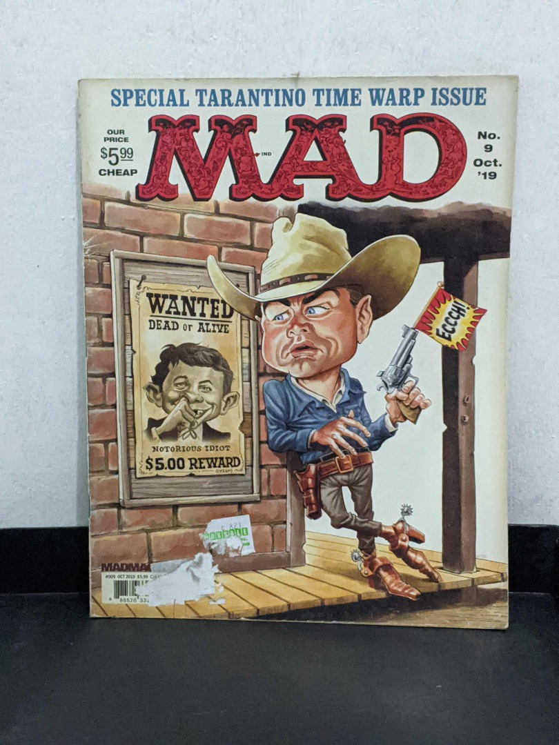 MAD Magazine - October 2019 Special Tarantino Issue, Hobbies & Toys ...