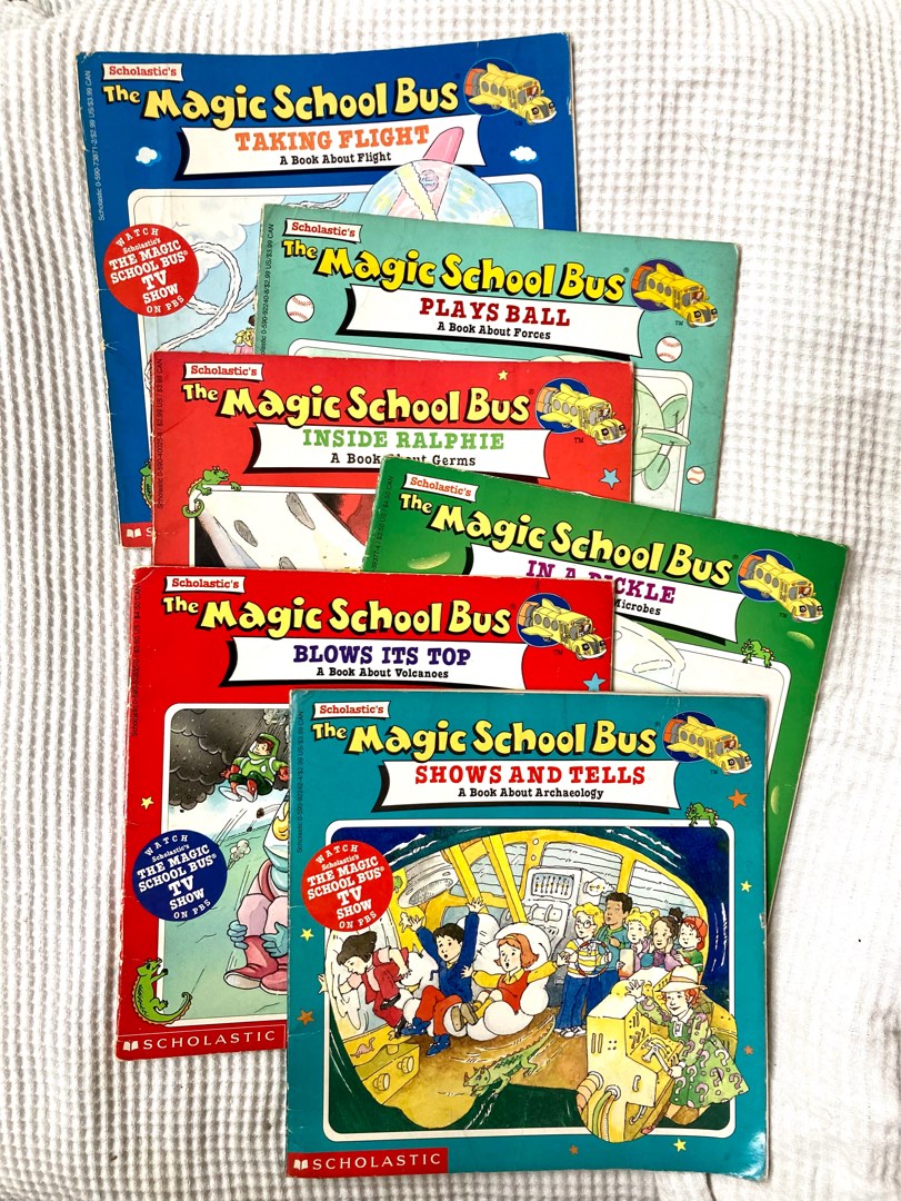 Magic Schoolbus Bundle 1, Hobbies & Toys, Books & Magazines, Children's ...