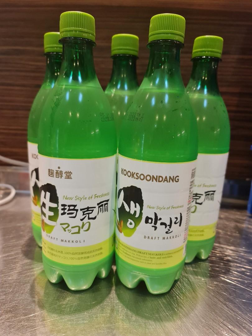 Makgeolli korean rice wine Original, Food & Drinks, Alcoholic Beverages ...
