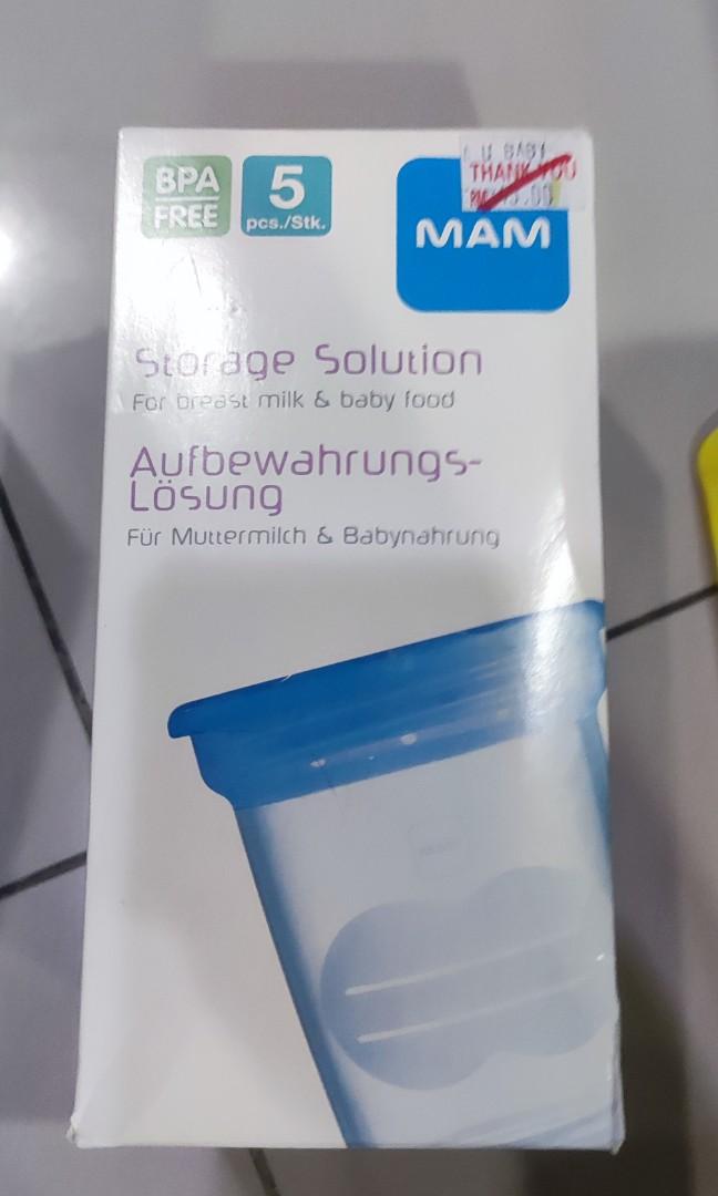 Mam Storage Solution (Blue), Babies & Kids, Nursing & Feeding, Weaning ...