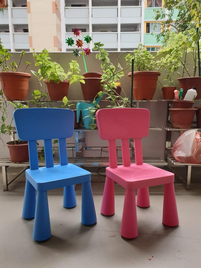 MAMMUT Children's chair ($10 each), Babies & Kids, Baby Nursery & Kids ...