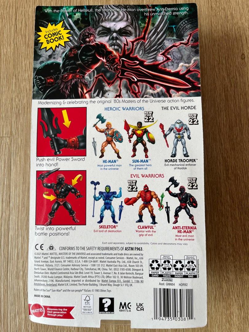 Masters of the Universe - Anti Eternia HE-MAN, Hobbies & Toys, Toys ...