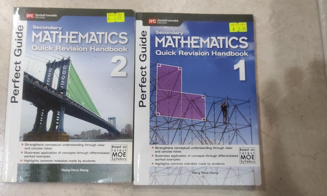 Math sec 1 n 2 handbook, Hobbies & Toys, Books & Magazines, Assessment ...