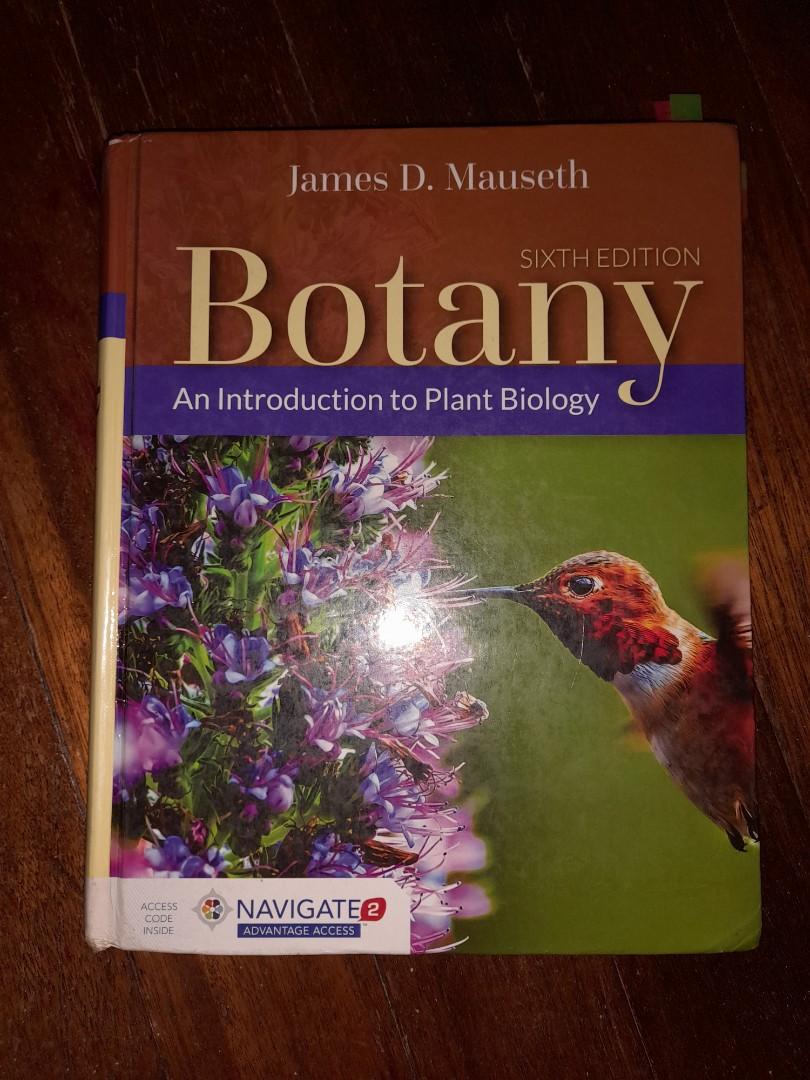 Botany: An introduction to Plant Biology (Mauseth, 6th edition ...