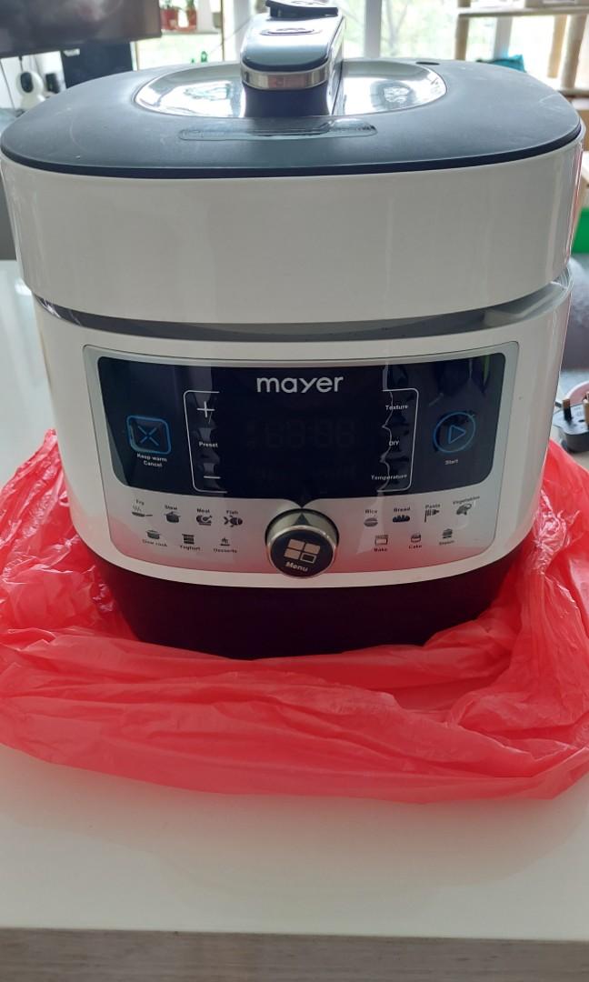 Mayer 6L Intelligent Multicooker Electric Pressure Cooker, TV & Home Appliances, Kitchen ...