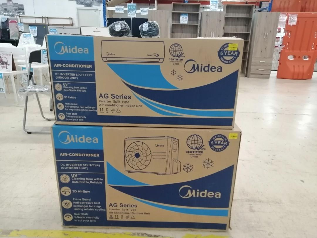 Midea Split Type Aircon, TV & Home Appliances, Air Conditioning and ...
