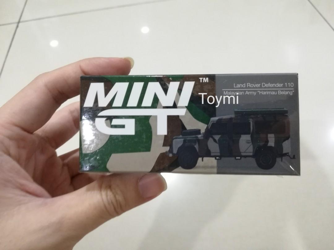 Mini GT 1/64 Land Rover Defender Malaysia Tiger Army Tentera, Hobbies ...