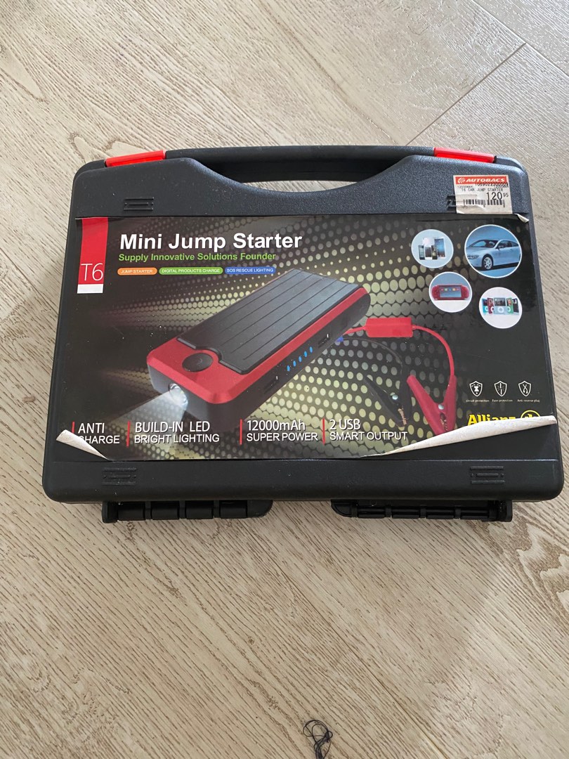 Mini Jump Starter, Car Accessories, Accessories on Carousell