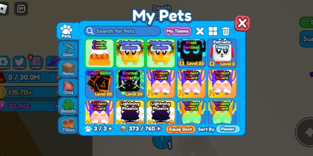 Mining simulator season pets!, Video Gaming, Gaming Accessories ...