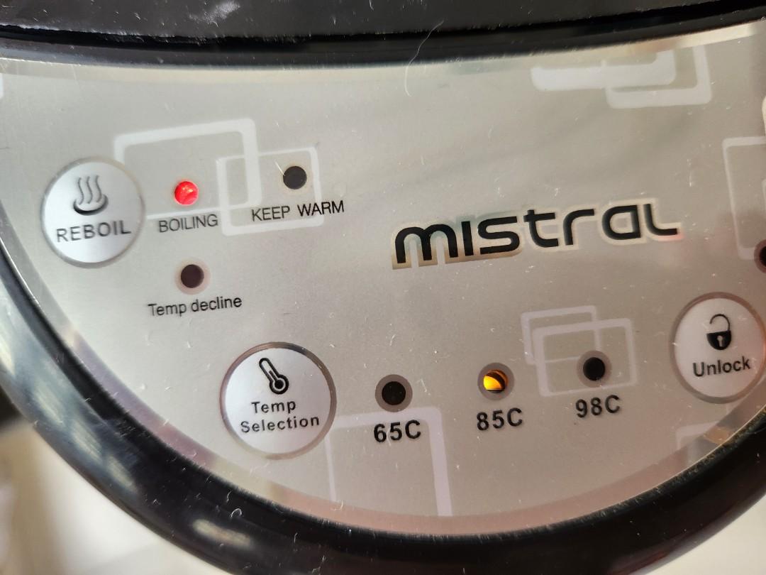 Mistral 5l thermal airport MAP520 electric kettle, TV & Home Appliances ...