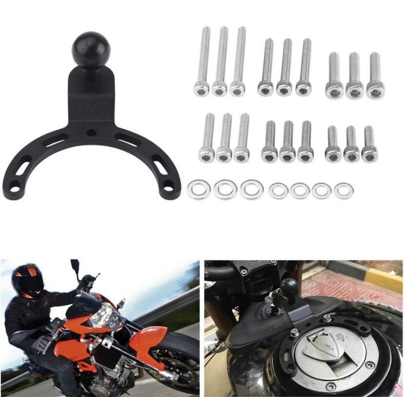 Motorcycle tank mount, Motorcycles, Motorcycle Accessories on Carousell