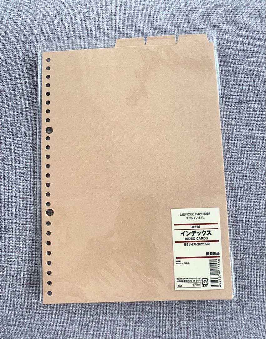 Muji Index Cards, Hobbies & Toys, Stationary & Craft, Stationery ...