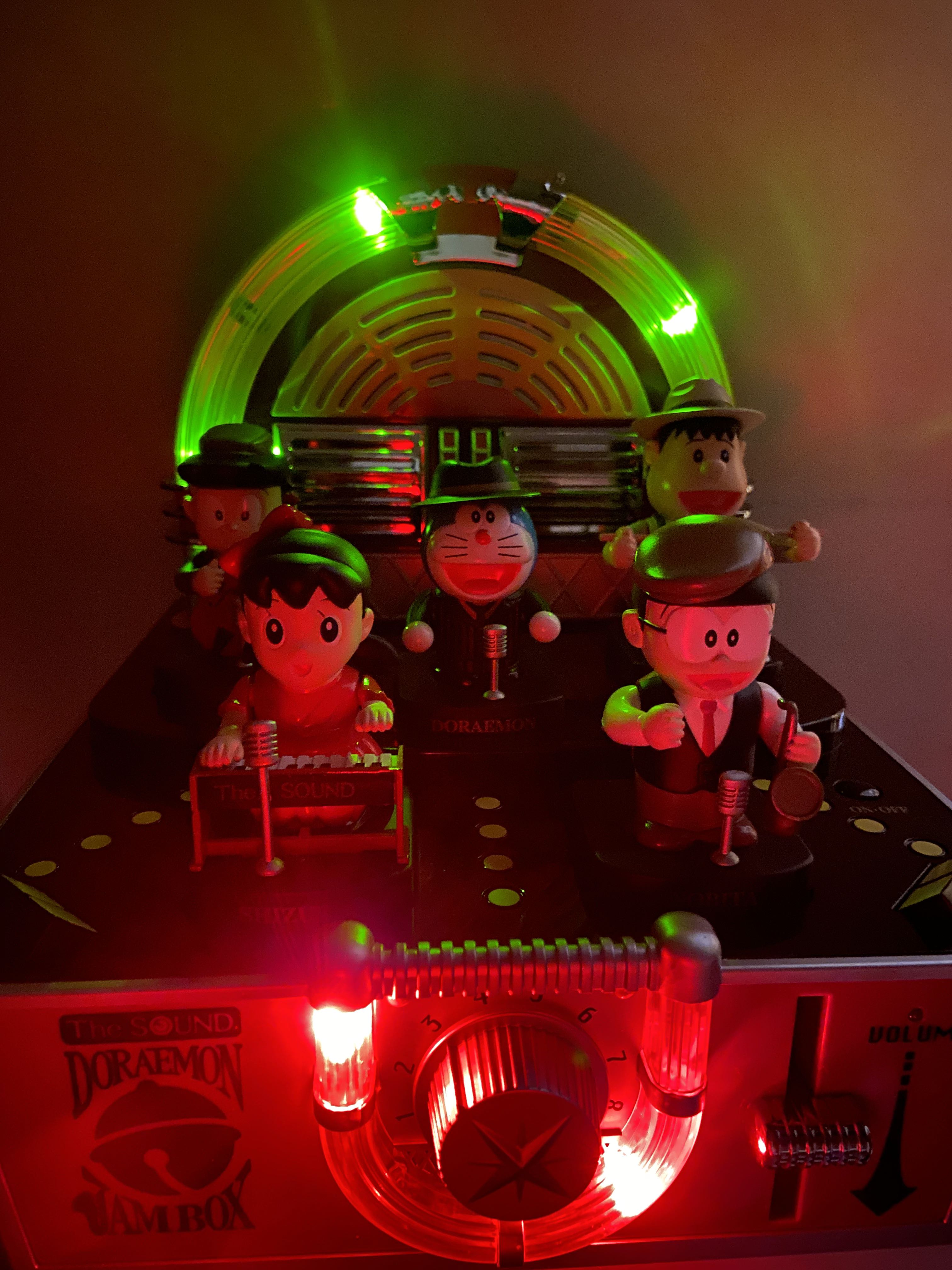 Music performance the sound Doraemon Jambox jam box 叮噹 多啦A夢 音樂盒 大合唱團 ...