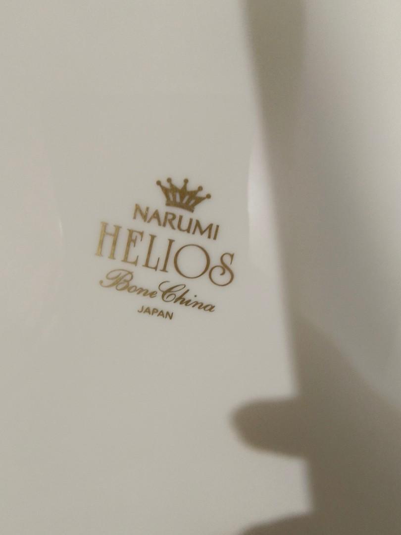 NARUMI BONE CHINA HELIOS GOLD EMBOSSED TRIM, Furniture & Home Living, Kitchenware & Tableware ...
