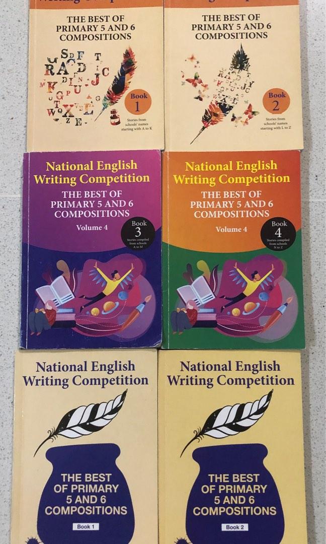 National English writing competition (set of 6 books), Hobbies & Toys ...