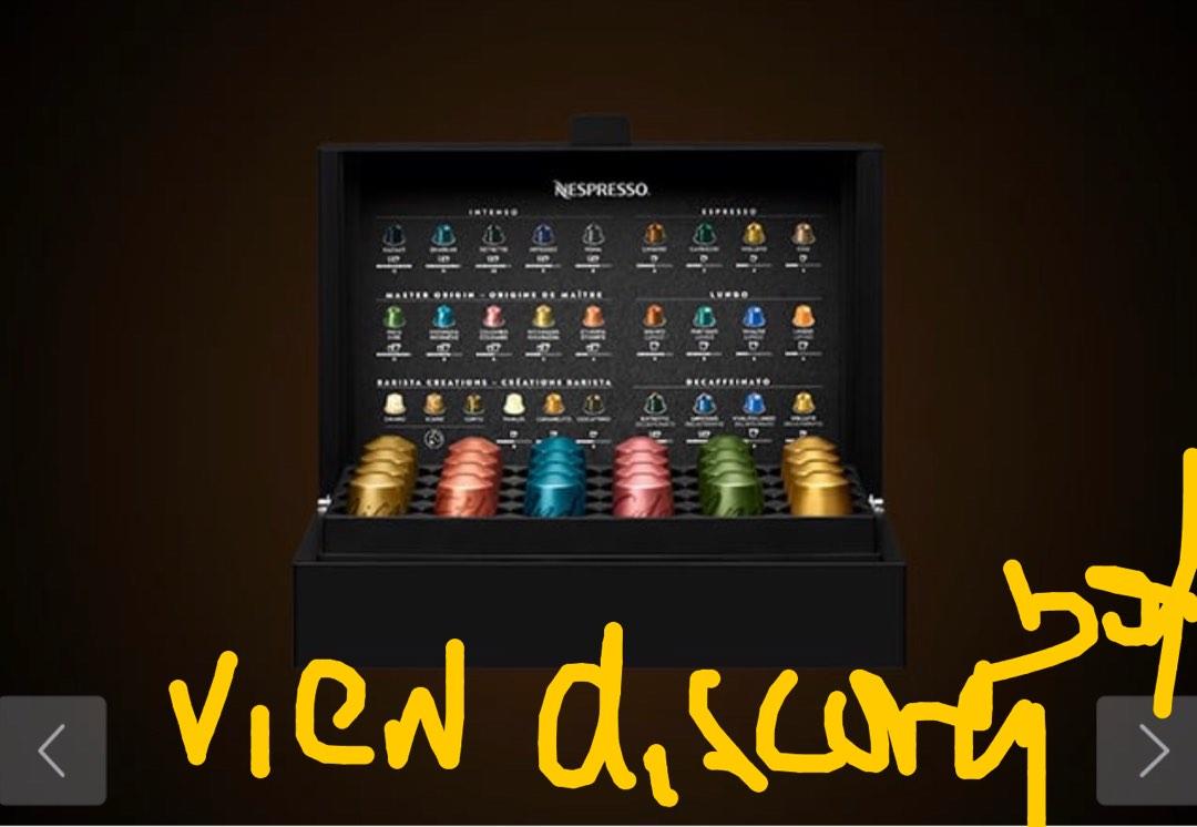 Nespresso Pixie Capsule Dispenser and view discovery box, TV & Home ...