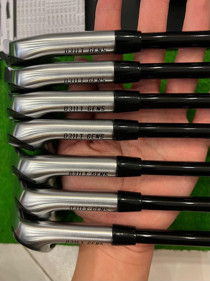 NEW PXG GEN5 0311T (5-G) Chrome Forged & Milled Irons [7 Pieces] [With ...