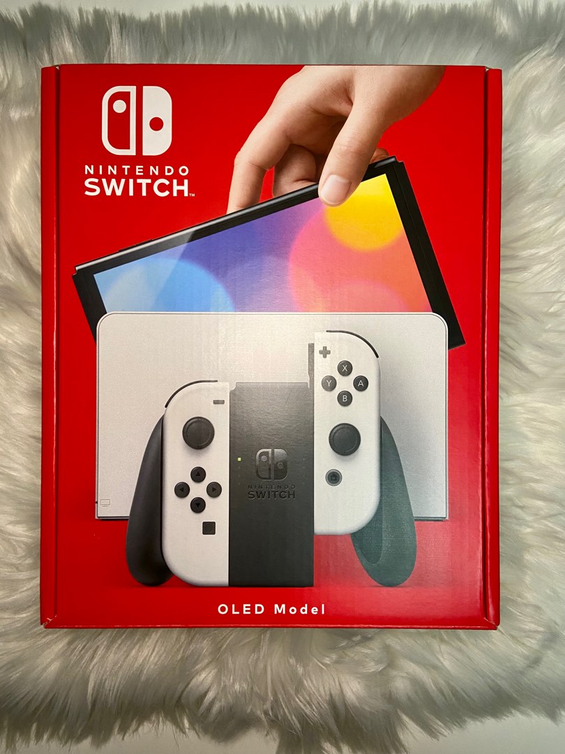 Nintendo Switch OLED White, Video Gaming, Video Game Consoles, Nintendo ...