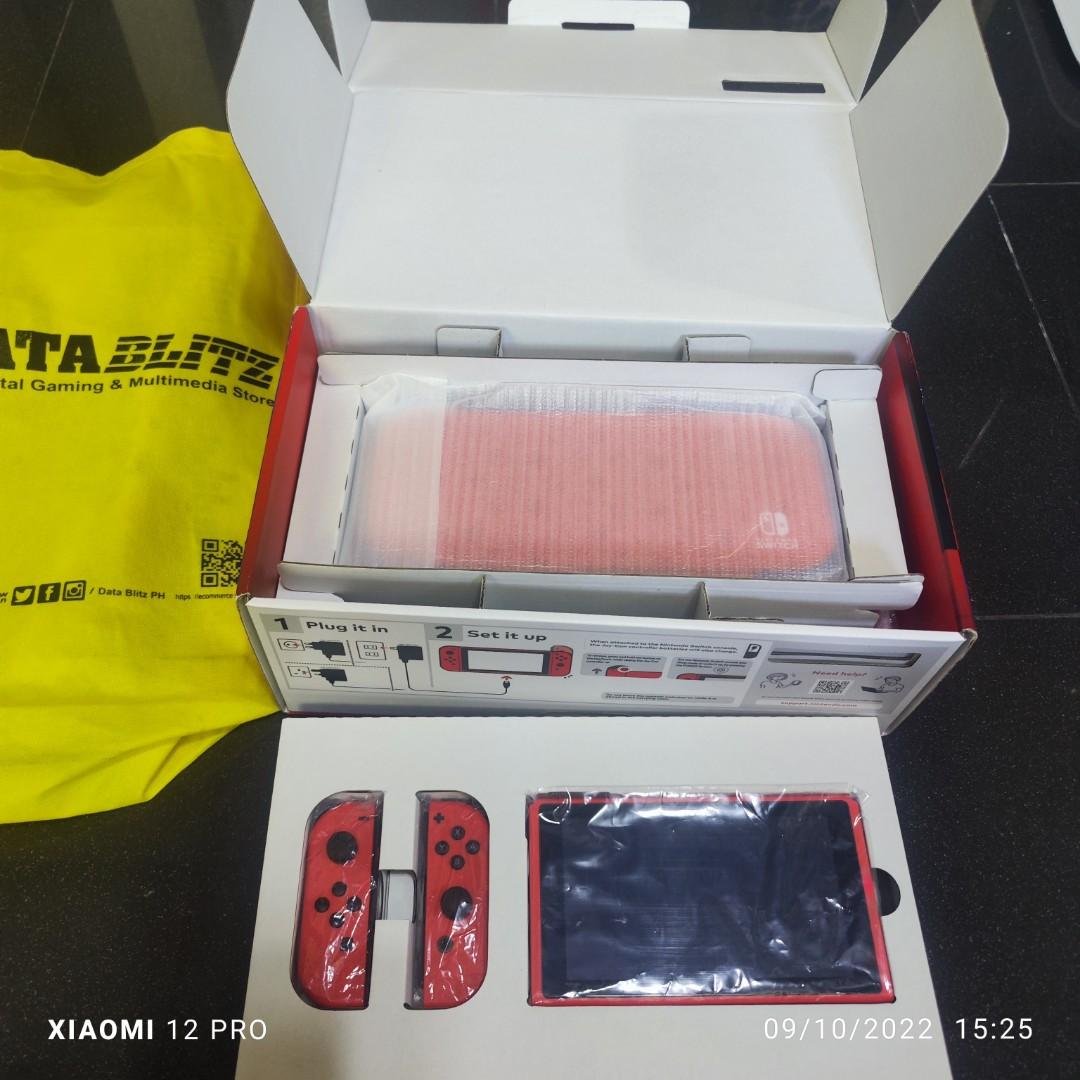 Nintendo switch v2 mario edition BRANDNEW with warranty receipt (OCT.7 ...