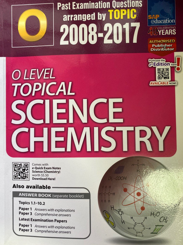 O Level Chemistry, Hobbies & Toys, Books & Magazines, Assessment Books ...