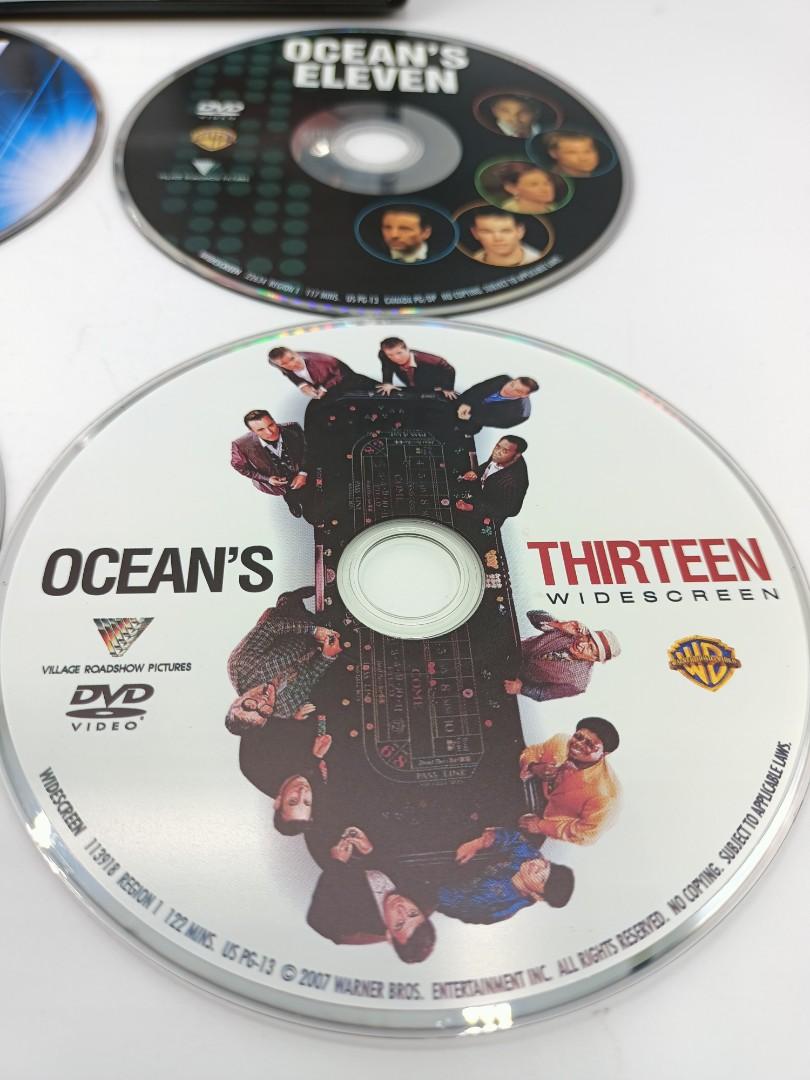 Ocean's Collection (Four Film Favourites) Warner Bros/ US MADE/ USED ...