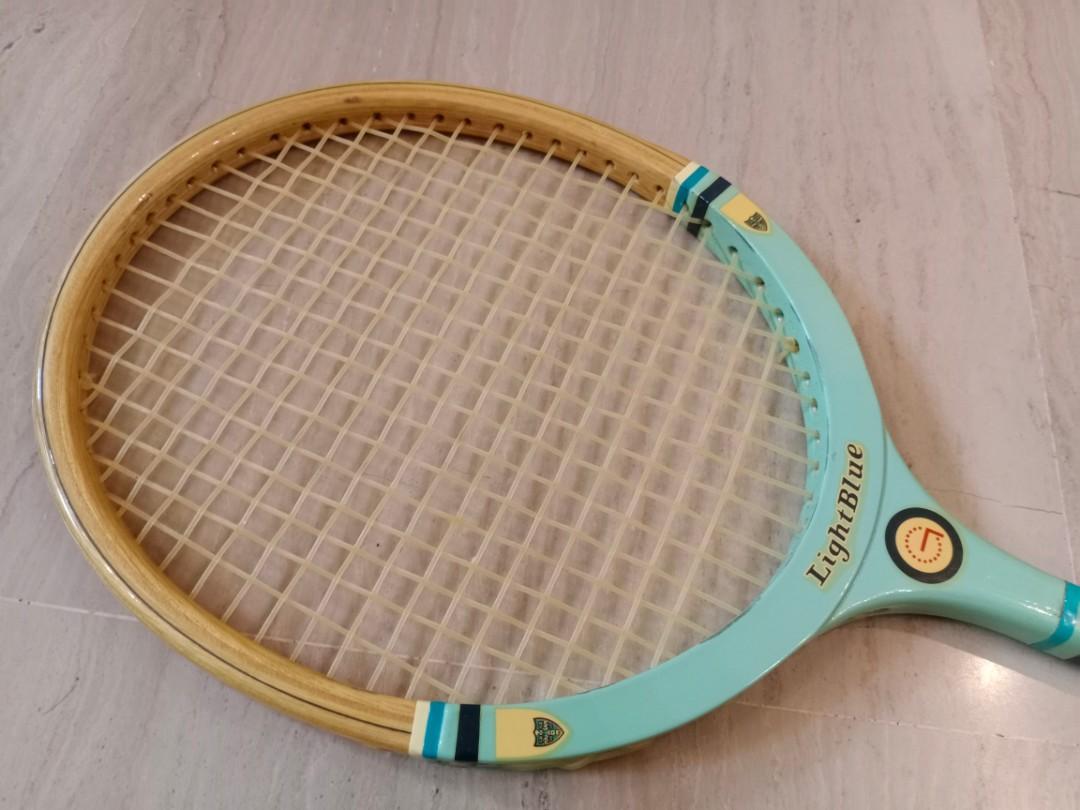 Old school squash racket, Hobbies & Toys, Memorabilia & Collectibles ...