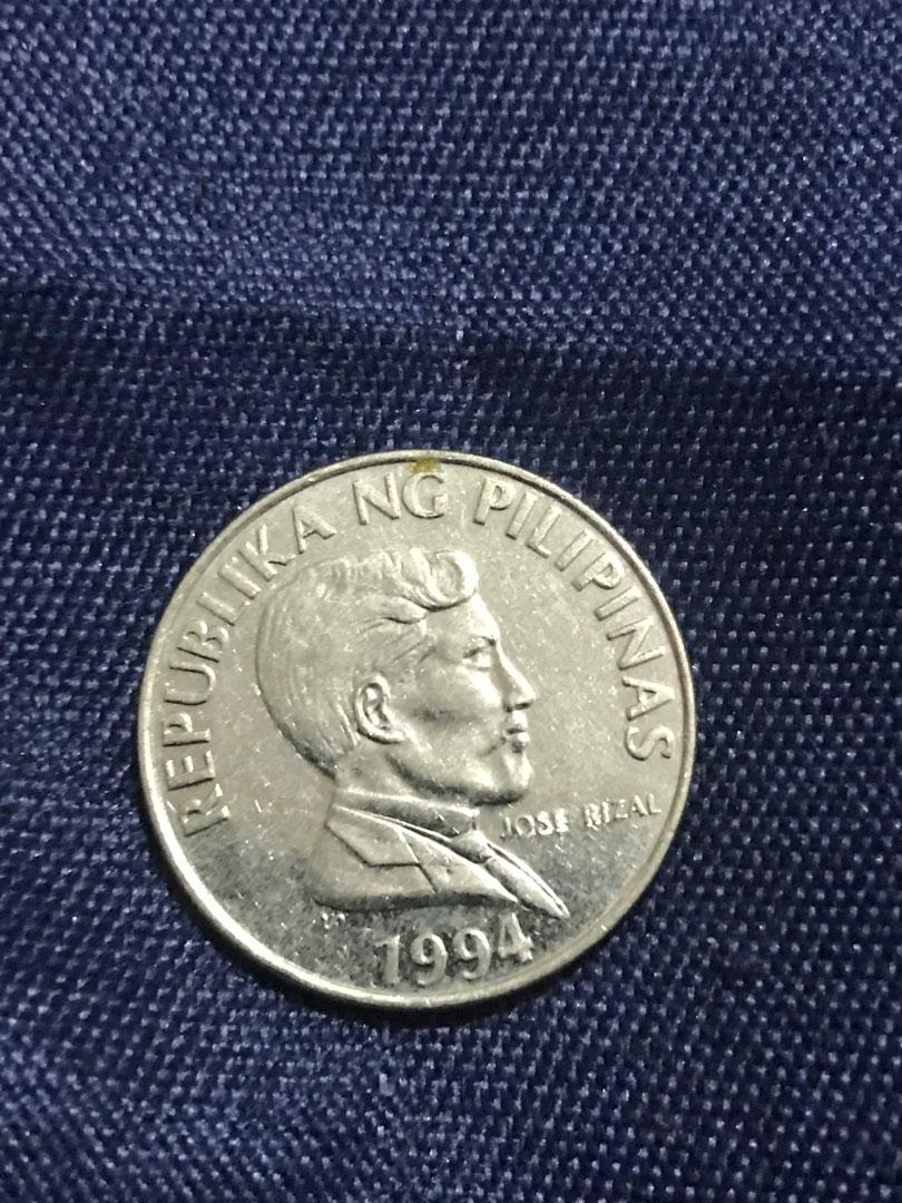 One (1)Peso Coin (1994 Philippine Carabao Edition), Hobbies & Toys ...