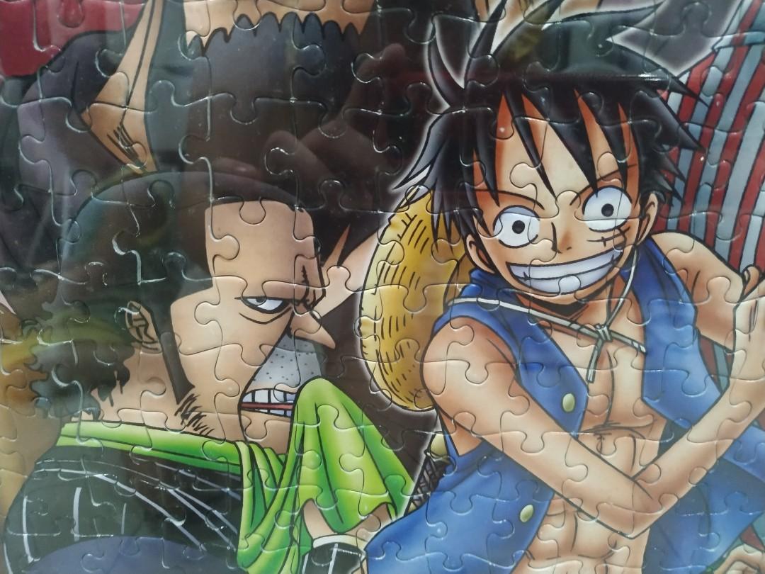 Anime One Piece big puzzle with Glass Frame, Hobbies & Toys, Toys ...